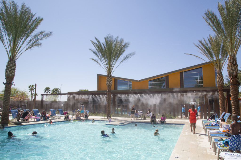 Community pool makes a big splash - Eastmark